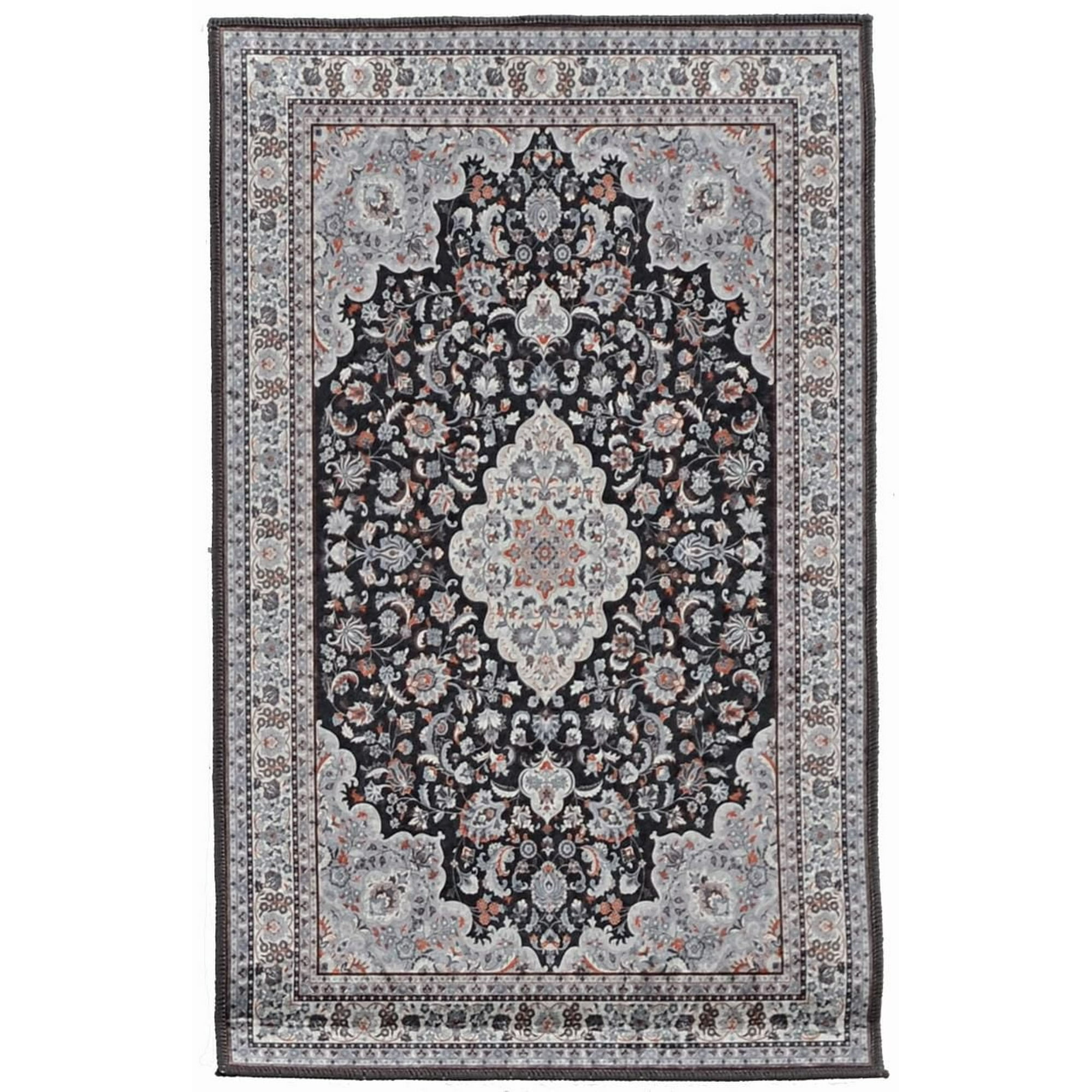 Click here for Linon Emerald Grenier Navy & Blue 5 X 7 Area Rug 2... prices