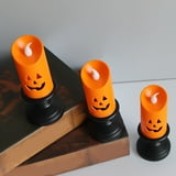 Suncoda Halloween Pumpkin Lights Halloween LED Candle Light Halloween ...