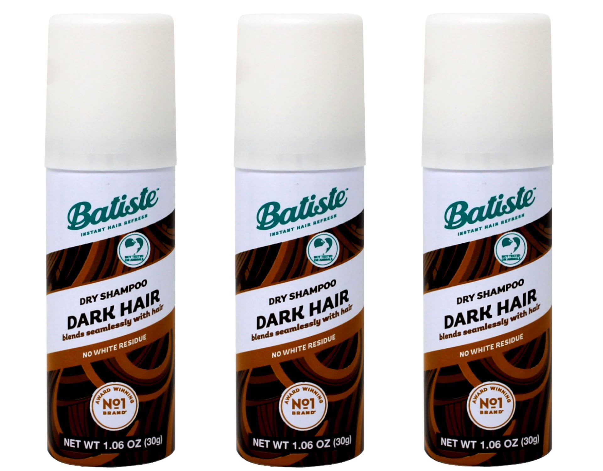 Champú seco Batiste Dark Mini 30 ml (paquete de 3) | Walmart en línea
