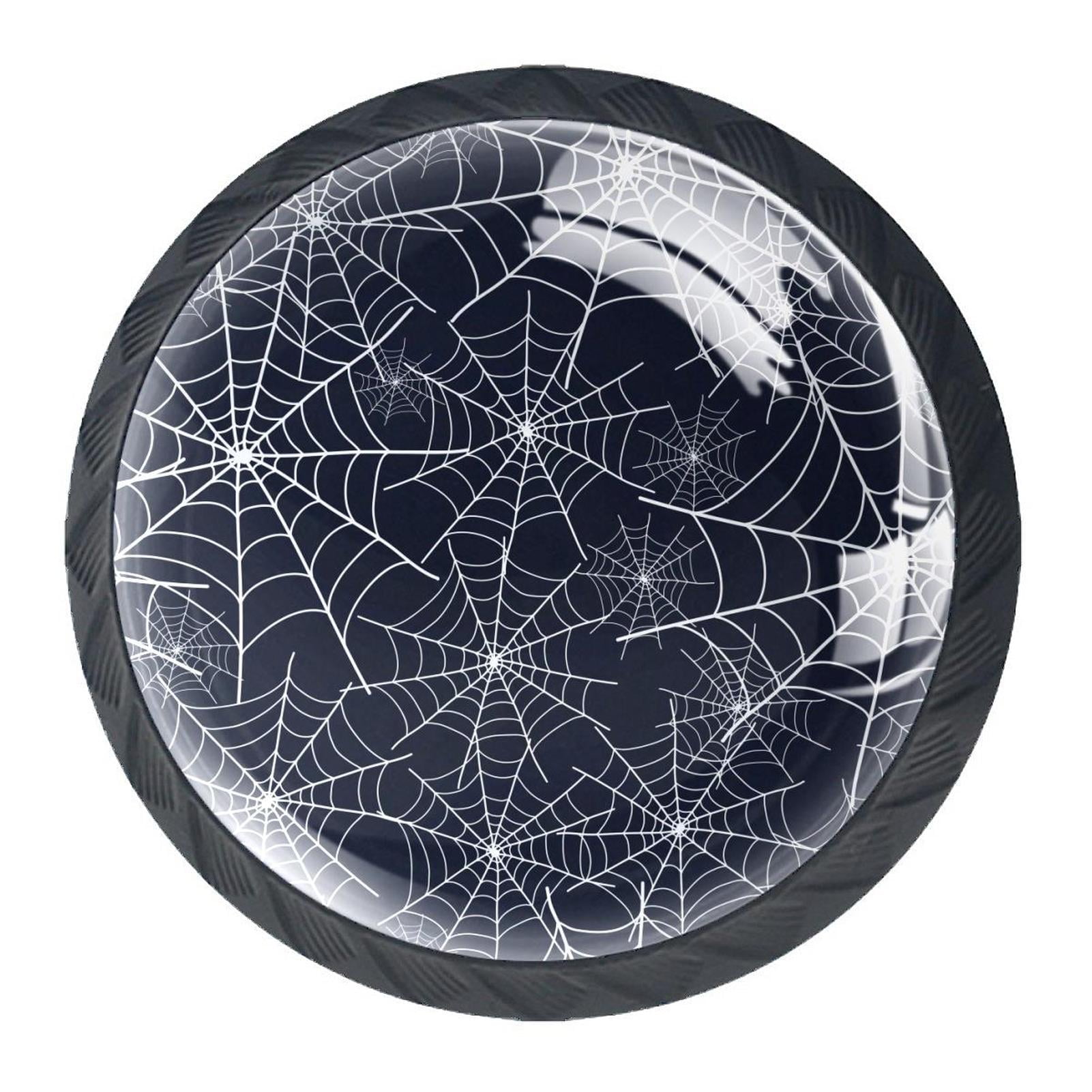 4 Pcs Spider Web Pattern Knobs for Kitchen Cabinet Cupboard Dresser ...