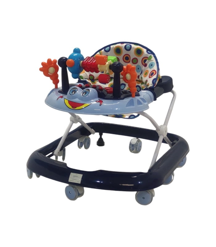 Andadera para Bebés The Baby Shop con llantas de gel y juguetero Azul ...