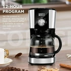 KitchenAid KCM111OB 12-Cup Glass Carafe Coffee Maker - Onyx Black ...