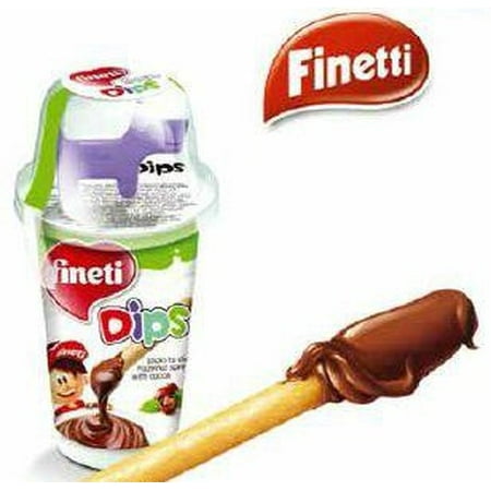 Fineti Dips, Sticks and Hazelnut Spread, CASE (6 x 45g) - Walmart.com