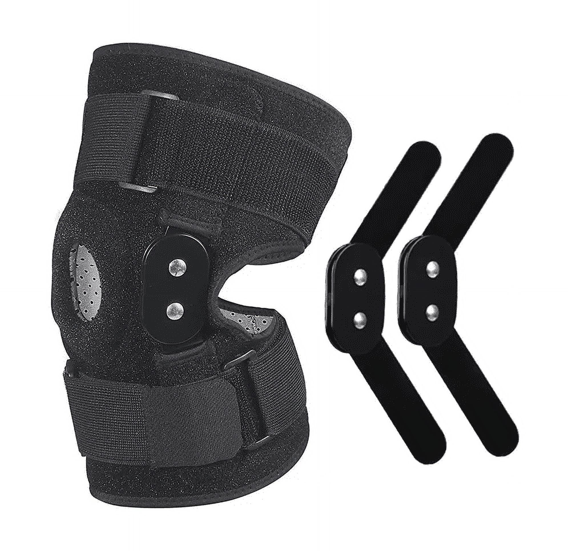Rodillera Con Soporte Estabilizado De Rótula Barra Aluminio NEGRO TALLA ...