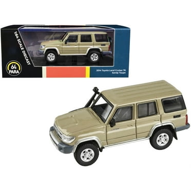 Motormax Toyota Land Cruiser Black Metallic 1/24 Scale Diecast Model ...