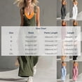 FAHUOMU Women's Overalls Wide Leg Cargo Belted Summer Outfits Solid ...