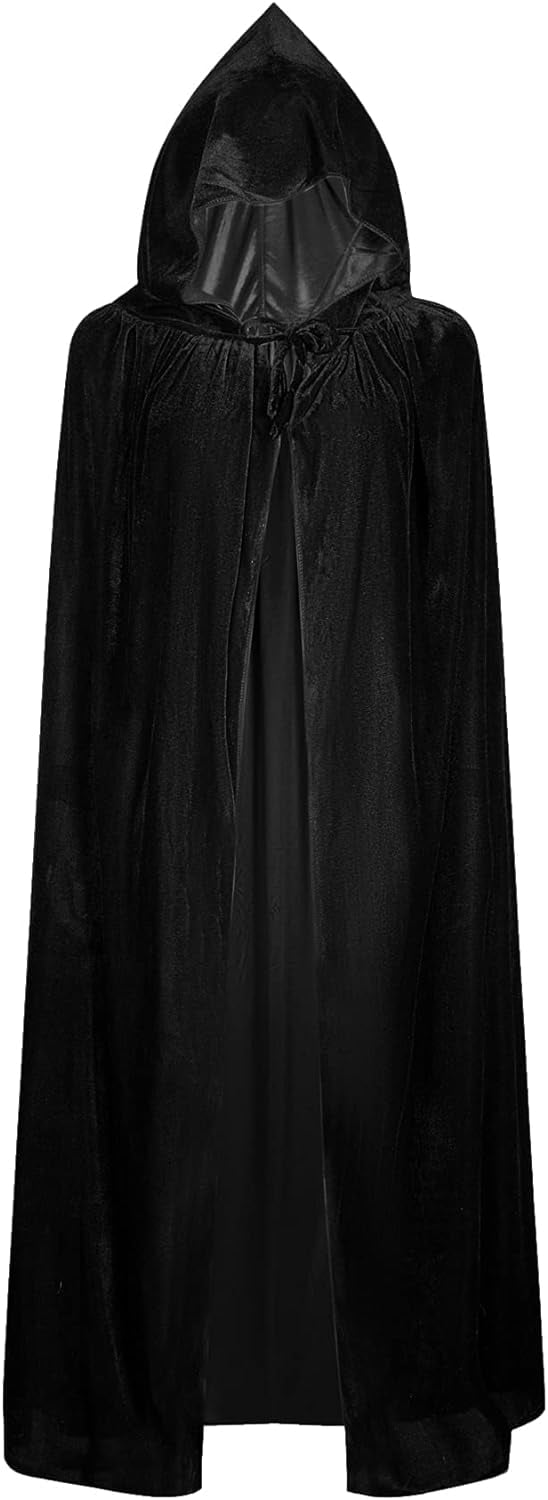 BALENNZ Capa con Capucha - Capa de Bruja para Adultos Capa con Capucha para Mujeres Hombres ...
