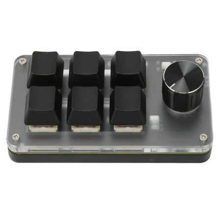 One Handed Macro Mechanical Keyboard, Red Switch Portable USB Mini DIY ...