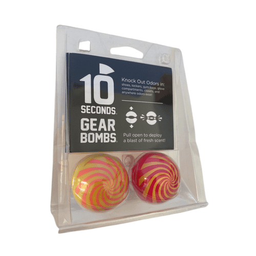 10 SecondsÂ® Gear Bombs Odor Eliminators Neon Hypnotic (1 pair) - color ...