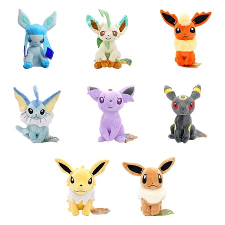 Pokemon Plush Doll Eevee Stuffed Toy Kids Gifts Birthday Present ...