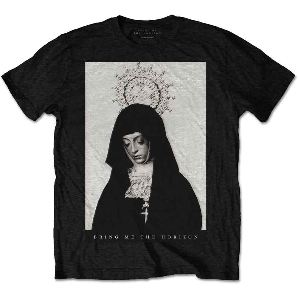 Click here for Rock Off Bring Me The Horizon Unisex T-Shirt Nun prices