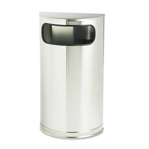 Half Round Trash Can