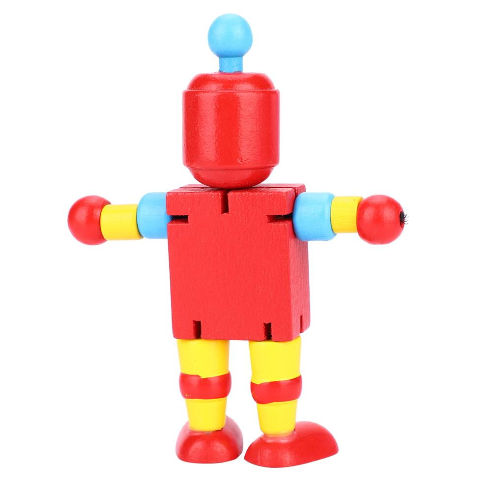 Click here for Rdeghly Personality Cute Wooden Robot Toys Learnin... prices