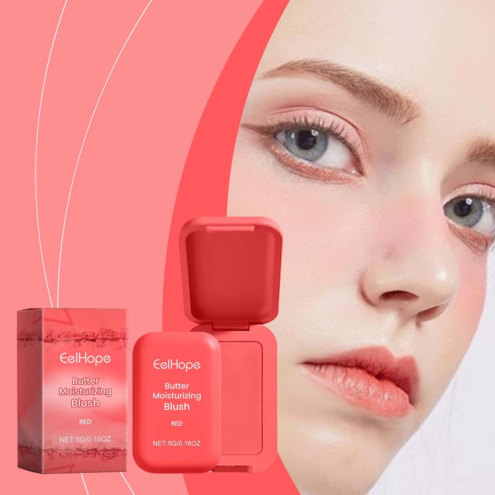 onlyliua para Interior/Exterior Bálsamo para Rubor Butter Blush Balm ...