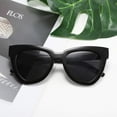 Feisedy Retro Cat Eye Sunglasses Women Men Vintage Square Cateye Uv400