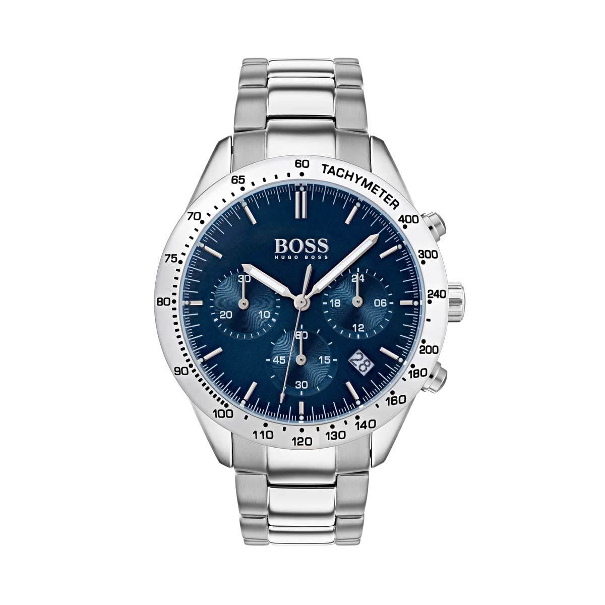 Hugo Boss 1513582 Men's Talent Blue Dial Chronograph Watch - Walmart.com