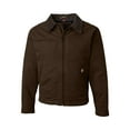 DRI DUCK Winter Coat - Outlaw Boulder Cloth Jacket with Corduroy Collar - 5087 - Tobacco ...