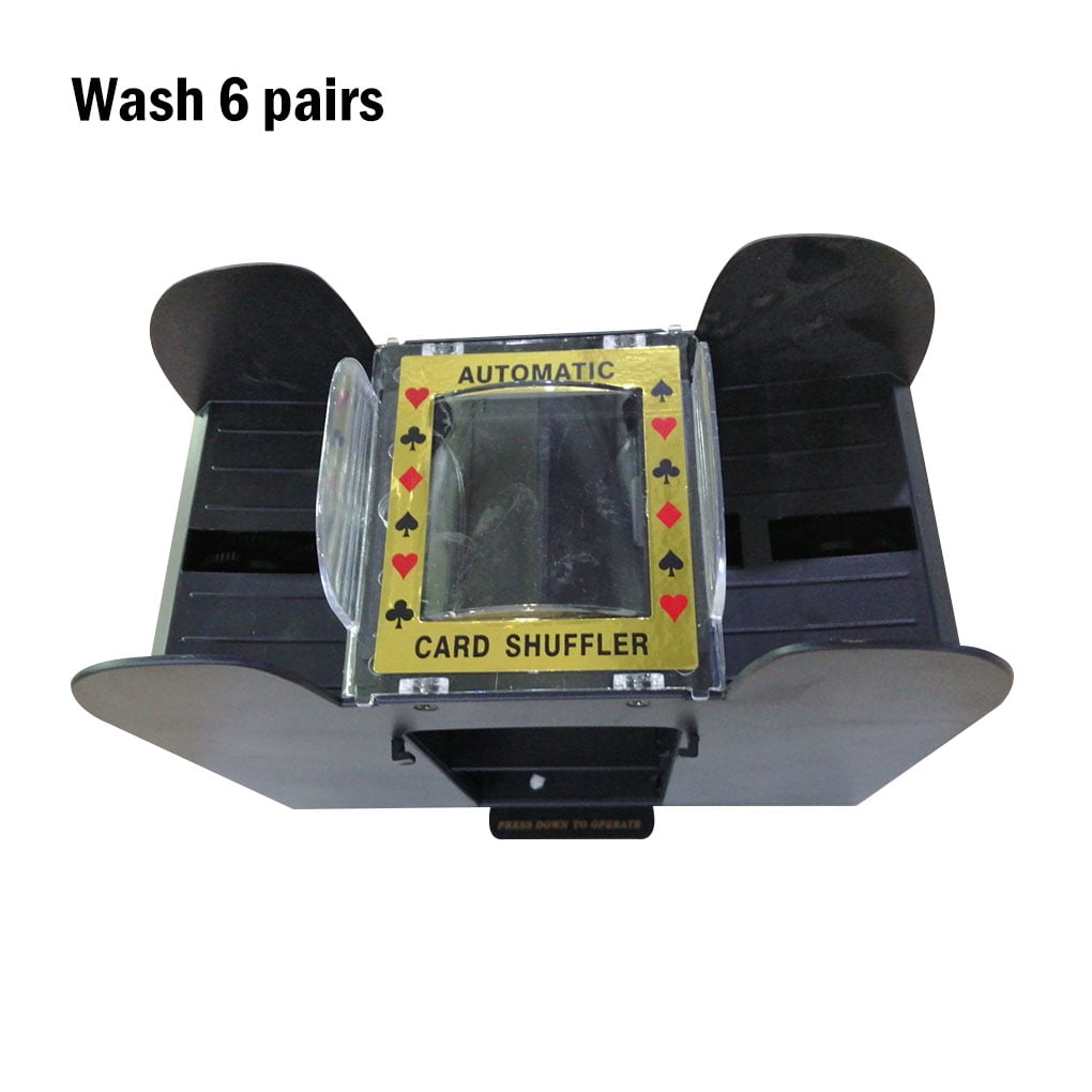 win-full Automatic Card Shuffler Automatic Battery Operated 2 Deck ...