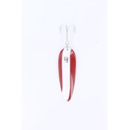 Rainbow Plastics Lil' Lightning Spoon Lure, Chartreuse/Fluorescent Red ...