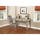 Coaster Writing Desk in Metallic Platinum - Walmart.com