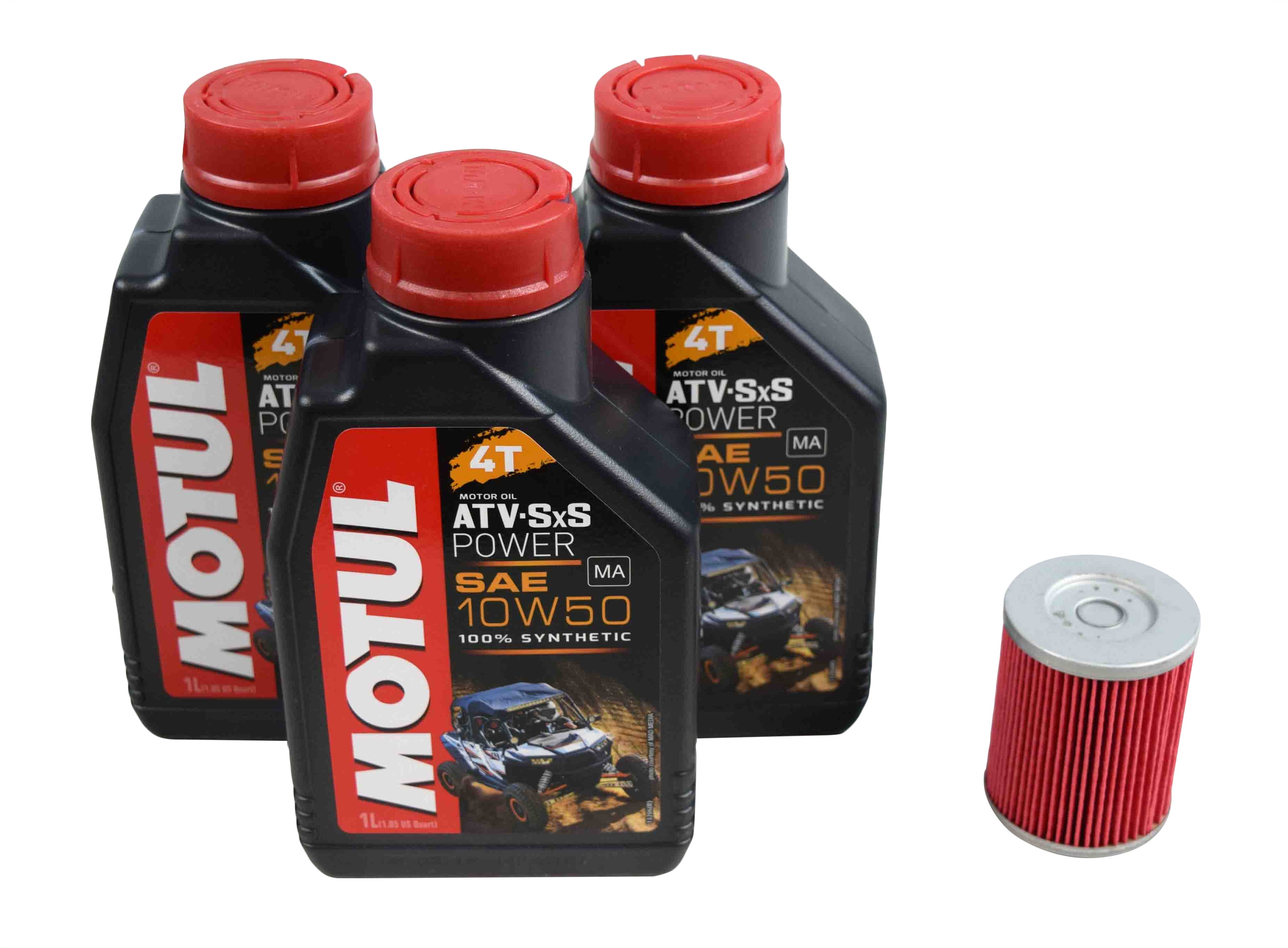 Can-Am Outlander 570 16-17 Engine Oil Change Kit - Motul 10W-50 3L w/ K ...