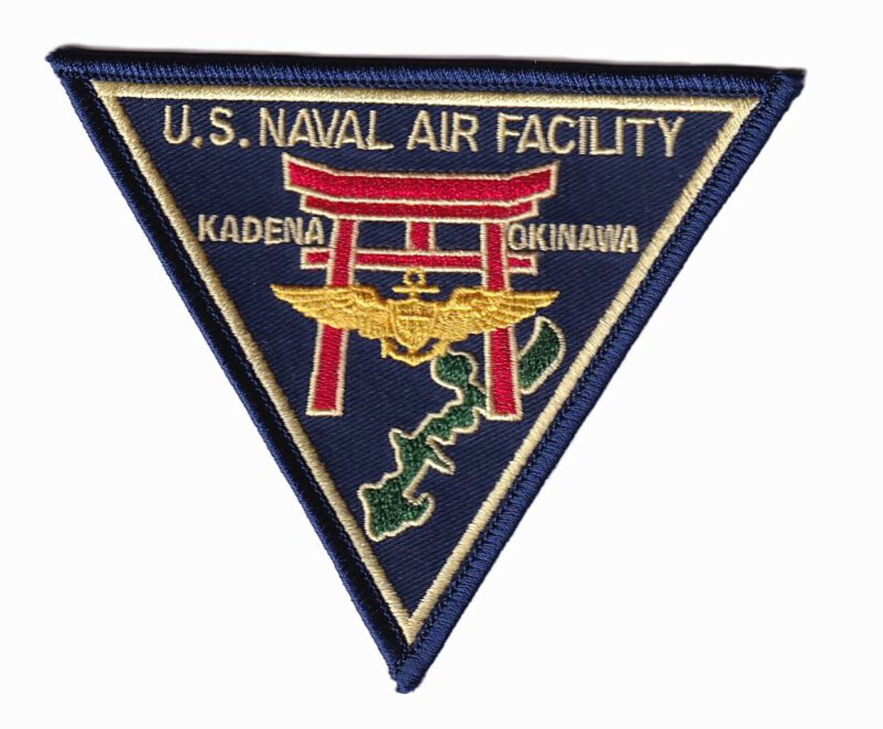 US Naval Air Facility Kadena Okinawa Patch - Sew-On, 4.5 - Walmart.com