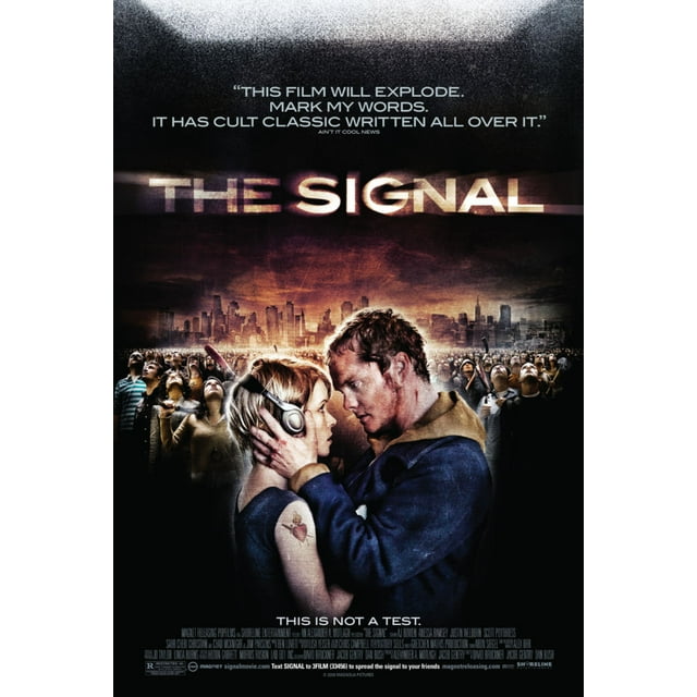 Signal Movie Poster 24x36 Art Poster 24x36 Unframed, Age: Adults ...