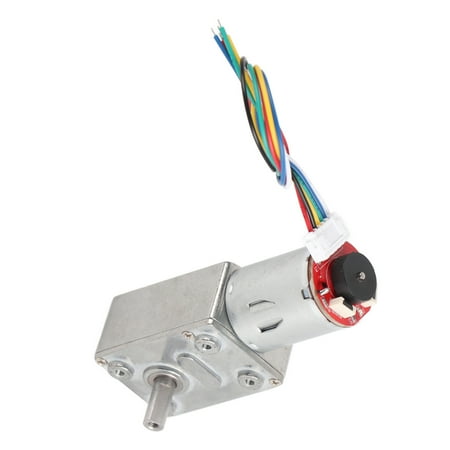DC Motor Two Phase Reduction Gear Motor with Encoder Stable and ...