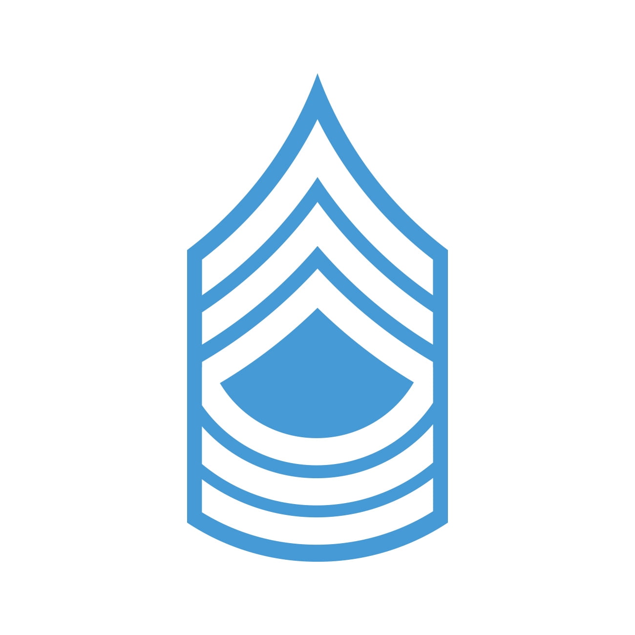 E-8 Master Sergeant Rank Sticker Decal Die Cut - Self Adhesive Vinyl ...