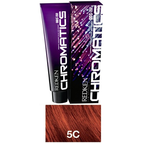 Redken Chromatics Prismatic Permanent Hair Color - 5C - Coppers - Pack ...