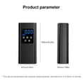Car Air Compressor Tire Inflator Air Pumps with Flashlight for Car Bike ...