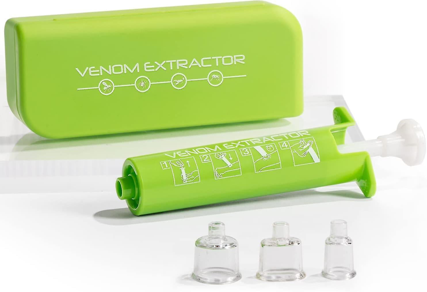 Bites Relief Suction Tool, Venom Extractor Suction Pump, Snake Bite Kit ...