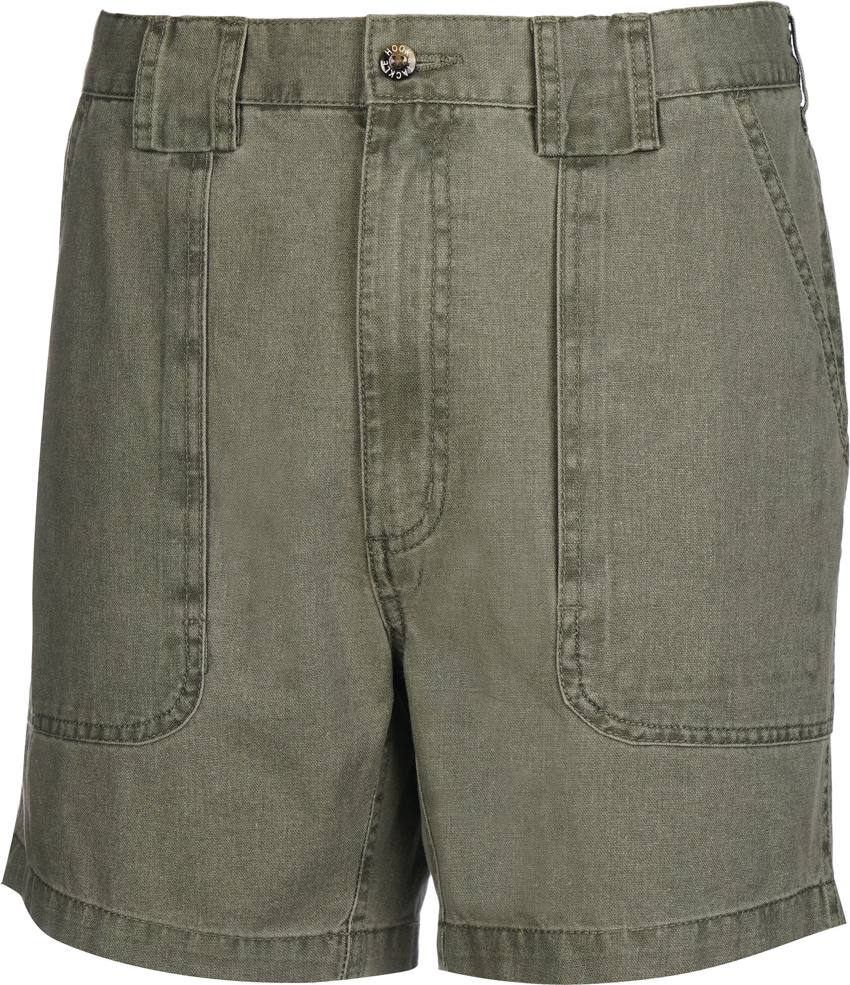 Hook & Tackle Men's Original Beer Can Island Shorts, Olive, 38 ...