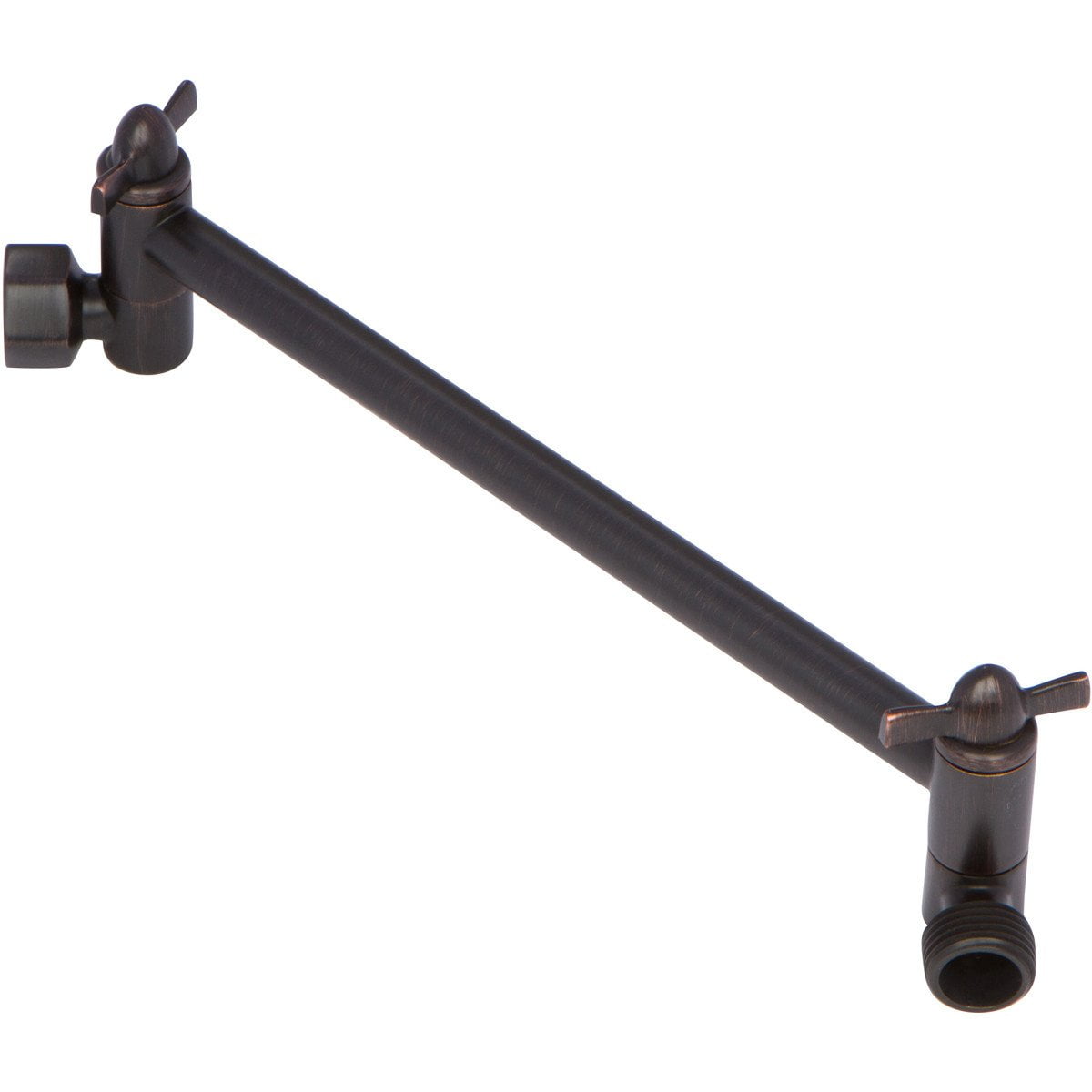 Aqua Elegante 10 inch Brass Adjustable Shower Arm, Extension Tool - Oil ...