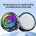 Sinyiin Mobile Phone Coolers Powerful Cooling Fast Cool Down With ...