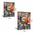 Abstract Flower Canvas Wall Art Print For Bedroom Living Room Home ...