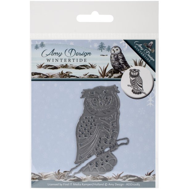 Find It Trading Amy Design Wintertide Die - Owl - Walmart.com