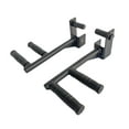 AMLESO 2Pcs Fitness Dip Bar Attachment Pull up Fitness Equipment Chest ...