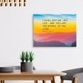 AEFER Psalm 118:17 Wall Art Canvas,Bible Verse Christian Canvas ...