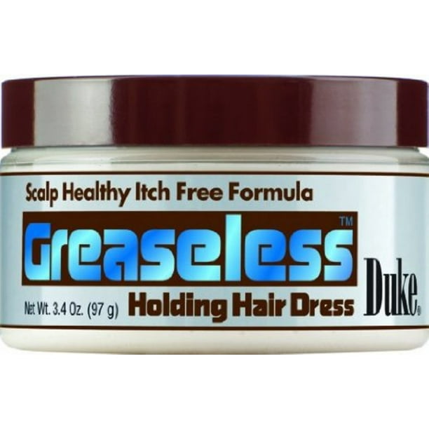 Duke Greaseless Holding Hair Dress, 3.4 oz (Pack of 3) - Walmart.com ...