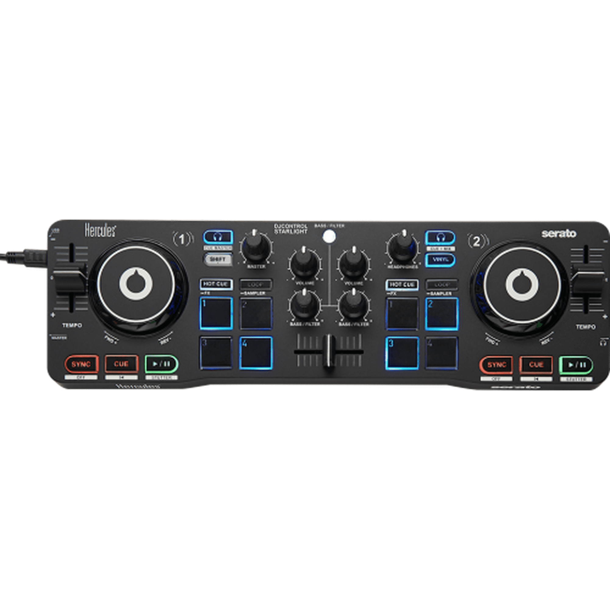 Click here for Hercules Djcontrol Starlight Compact Dj Controller... prices