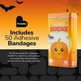 BioSwiss Bandages, Halloween Pumpkin Shaped Self Adhesive Bandage ...