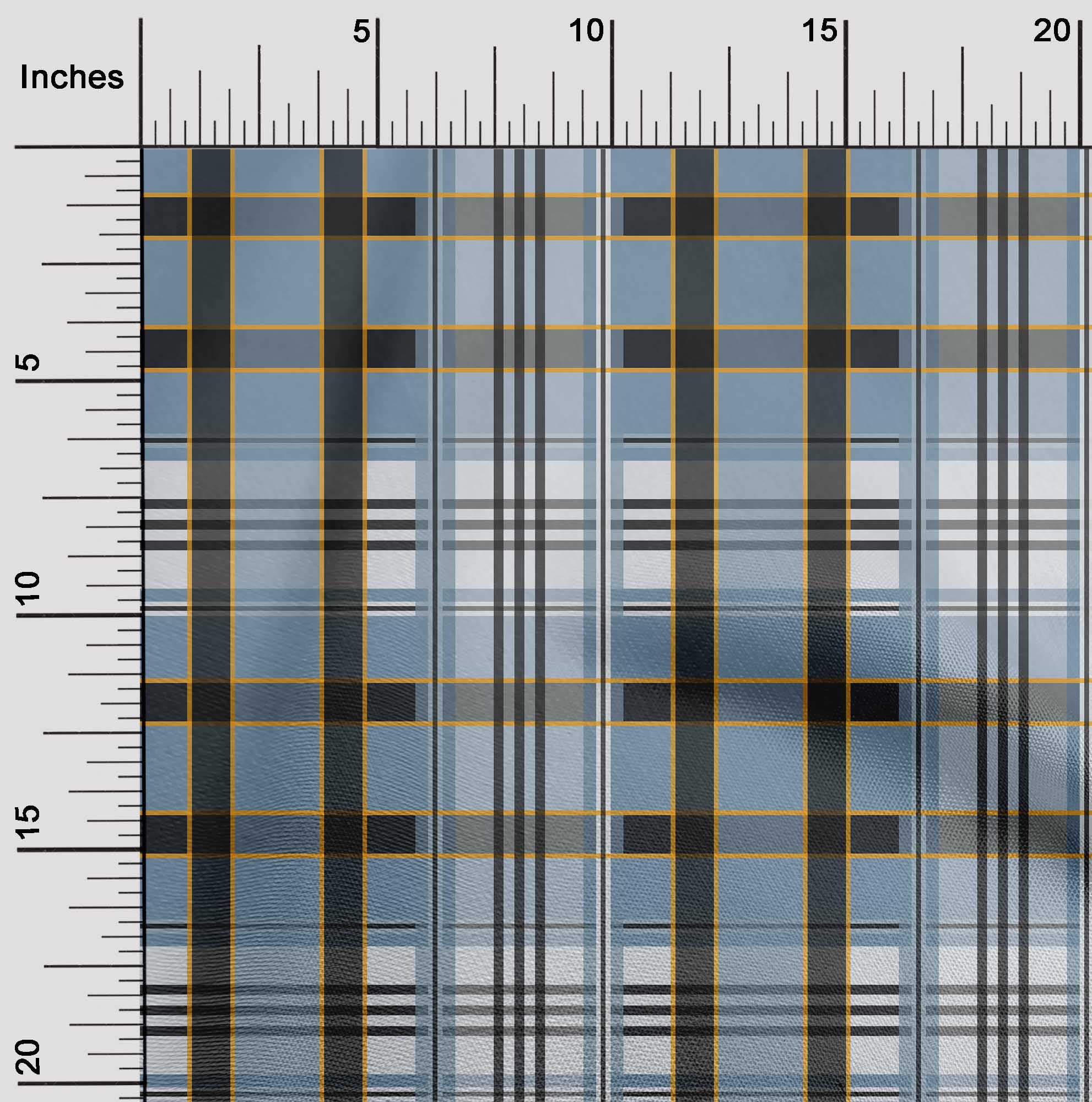 oneOone Silk Tabby Fabric Madras Check Print Fabric By The Yard 42 Inch ...