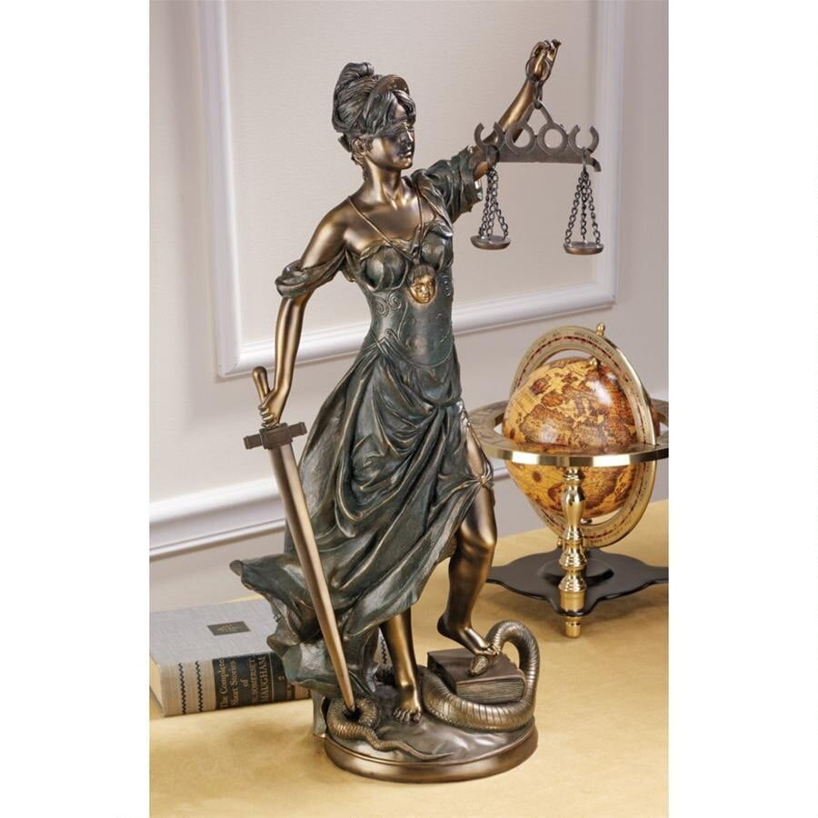 Design Toscano Goddess of Justice: Themis Statue: Large - Walmart.com