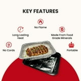 (Pack of 6) heats LAVA GEL Flameless Food Warming Pads – Full Size 17 x ...