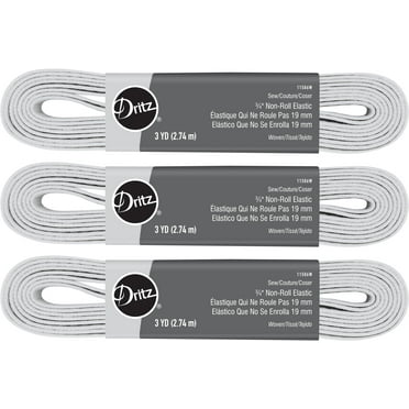 Dritz Round Cord Elastic, White, 50 Yd. - Walmart.com
