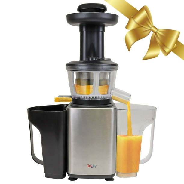 Total Chef Slow Juicer, Masticating Cold Press Extractor, Efficient ...