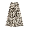 AHTJRT Women's Flowy Maxi Skirt Floral Printed Fashion Pleated Tiered A ...