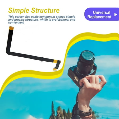 LCD Screen Flex Cable Accessories Professional Cameras Displaying ...