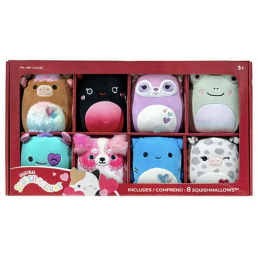 Squishmallow 5" Plush Mystery Box, 5-Pack - Assorted Set of Various ...